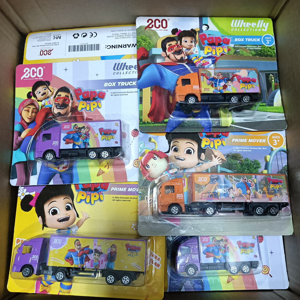 Lorry Eco Shop PapaPipi Limited Edition ( Box Truck & Prime Mover ...
