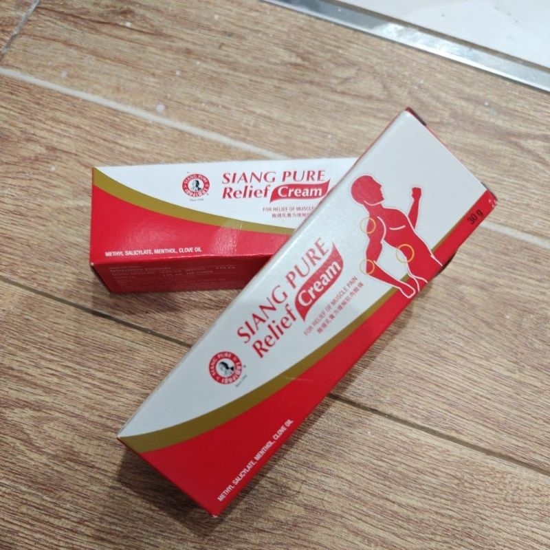 siang pure relief cream (panas) 32g | Shopee Singapore