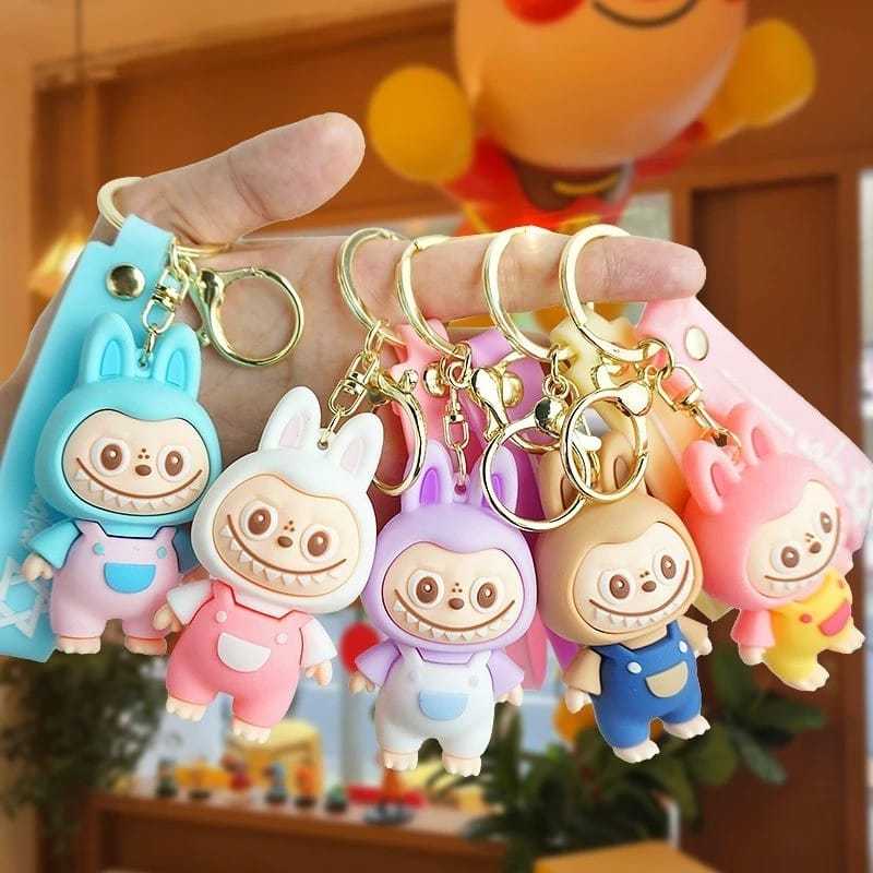 Labubu,Kuromi,sanrio ,Hello Kitty Keychain Missy Cute Cartoon Little ...