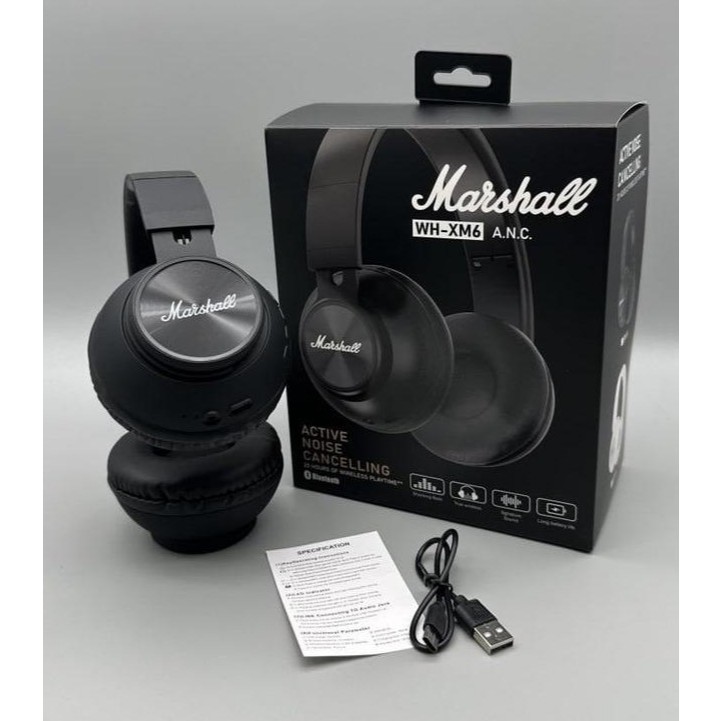 Marshall WH-XM6, Best overhead headphones Wireless headphones overhead ...