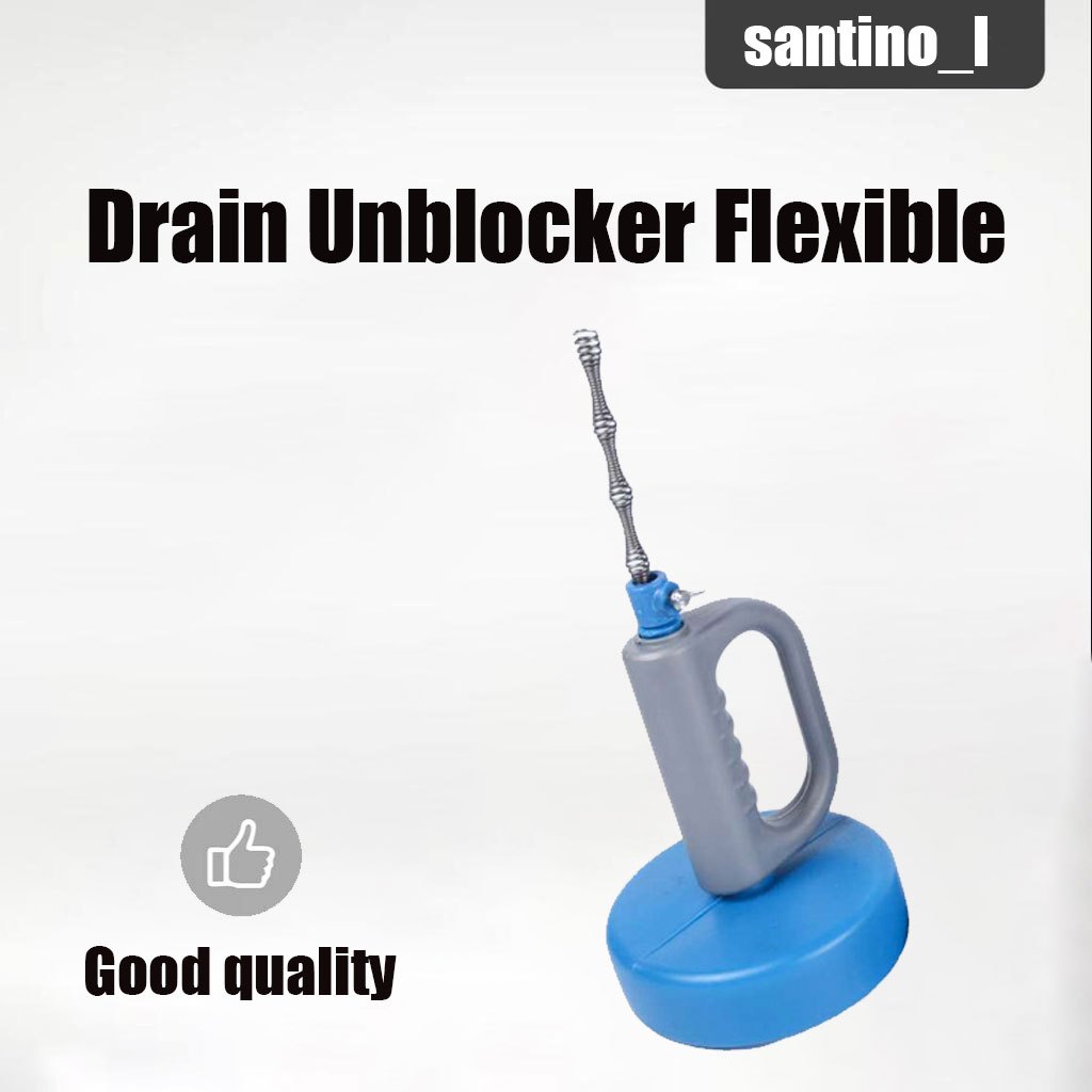 Drain Unblocker Flexible Rod Auger Snake Rod Drain Unclogged Pipe Sink ...