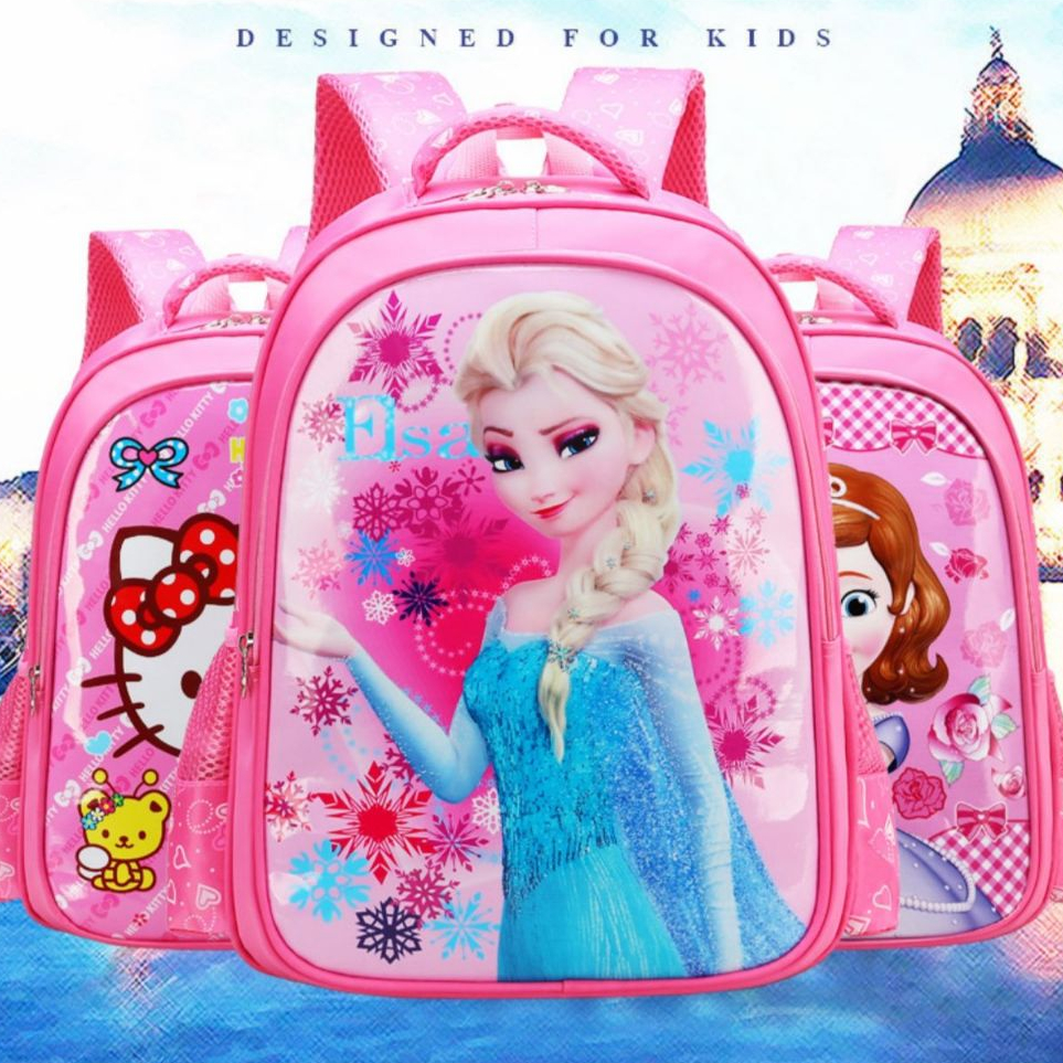 SK0002 School Bag Kids Waterproof Backpack Beg Sekolah Rendah Budak ...