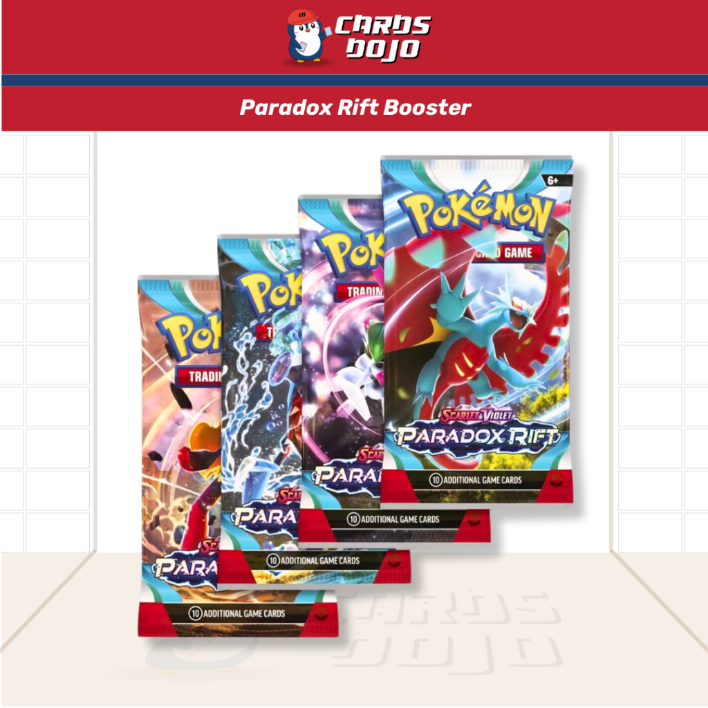 Pokemon TCG Paradox Rift Booster Pack English Version - Scarlet ...