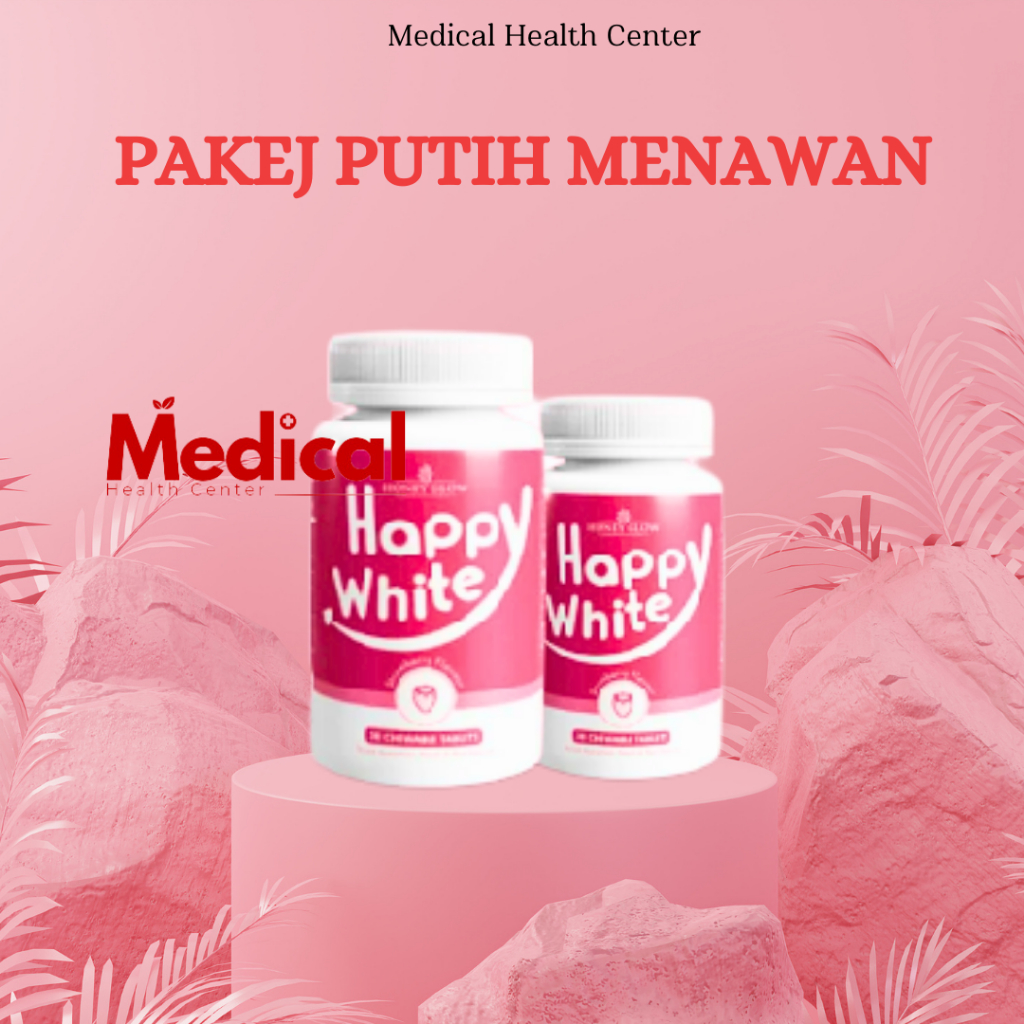 PUTIH White medicine Happy White Honey Glow Strawberry Flavor Bright ...