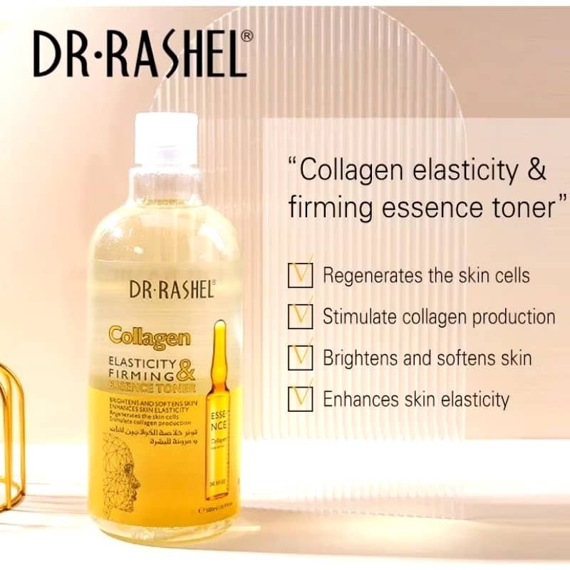 DR RASHEL COLLAGEN ELASTICITY FIRMING & ESSENCE TONER | Shopee Singapore