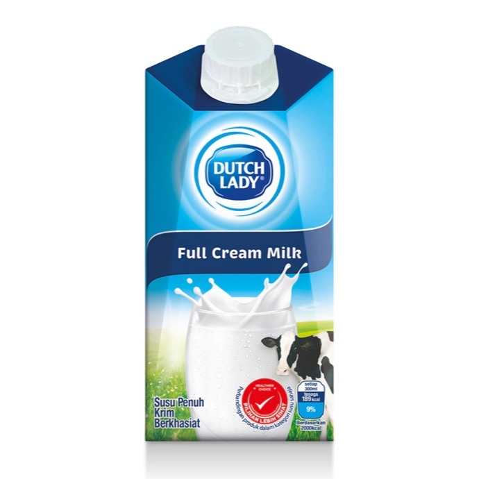 Dutch Lady 300ml UHT Dairy Healthy Milk Drinks - Full Cream Flavor ...