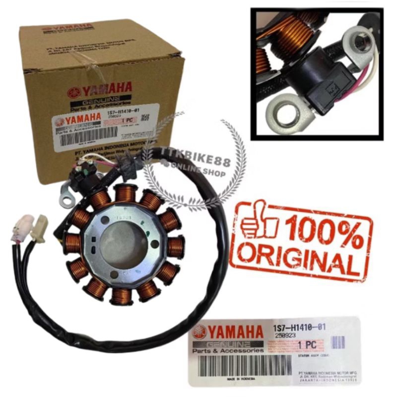 YAMAHA 100% LC135 V1-V7 MAGNET COIL FULL COP FUEL COIL LC135 V1 V2 V3 V4 V5 V6 V7 | Shopee Singapore