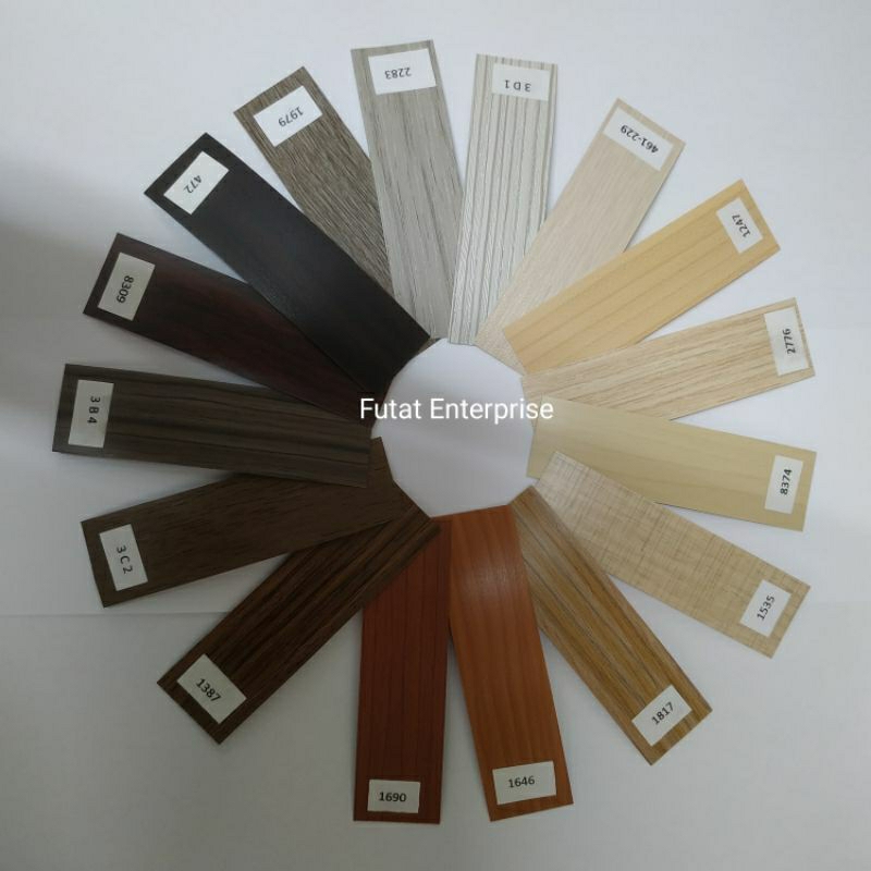 PVC Edging Woodgrain - 25mm | Shopee Singapore