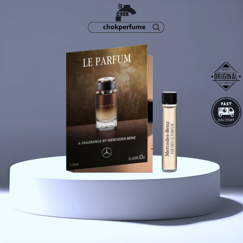 Mercedes Benz Le Parfum 1.5ml Perfume Sample Vial (M) | Shopee Singapore