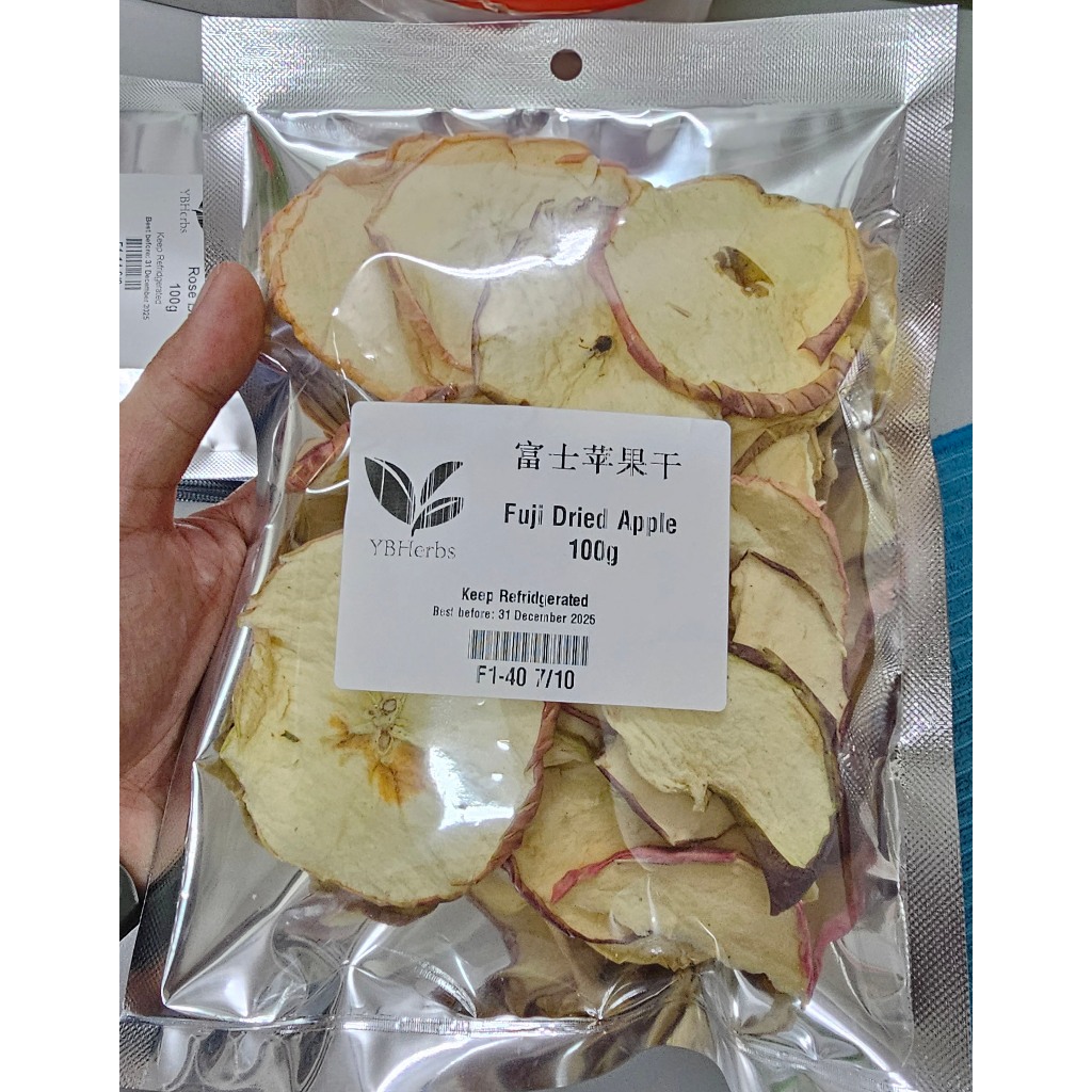 Fuji Dried Apple 100g Original Cut Thick Slices No Sulfur No Additives ...