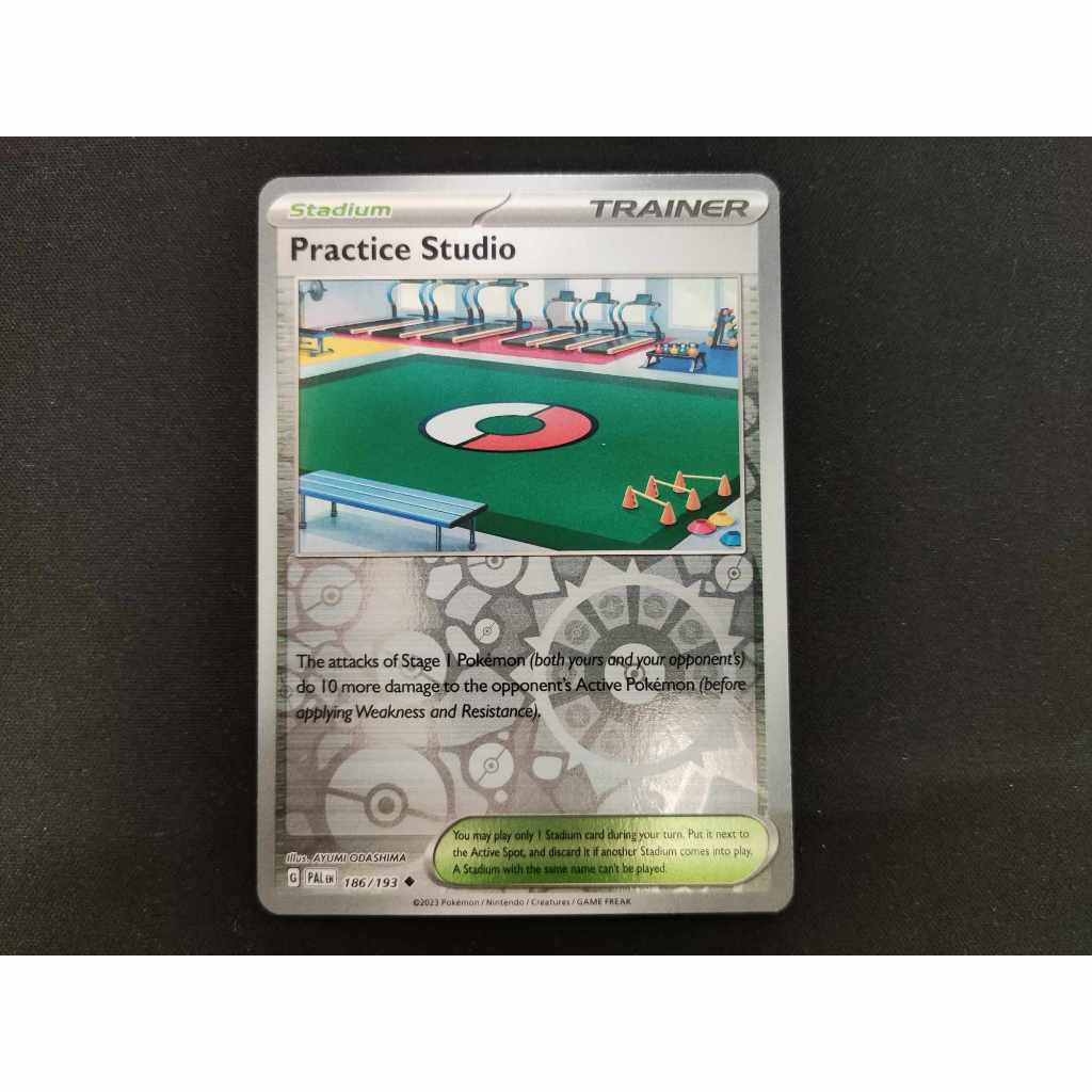 Pokemon TCG - Trainer Card - Stadium - Practice Studio | Shopee Singapore