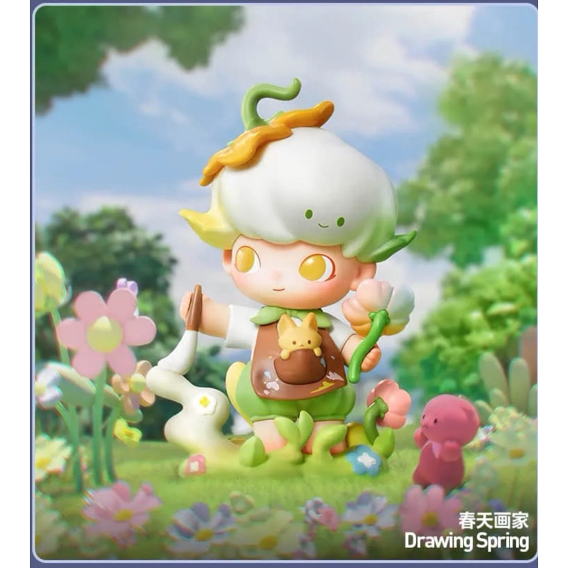 POP MART * DIMOO Weaving Wonders Series Confirm Box Drawing Spring ...