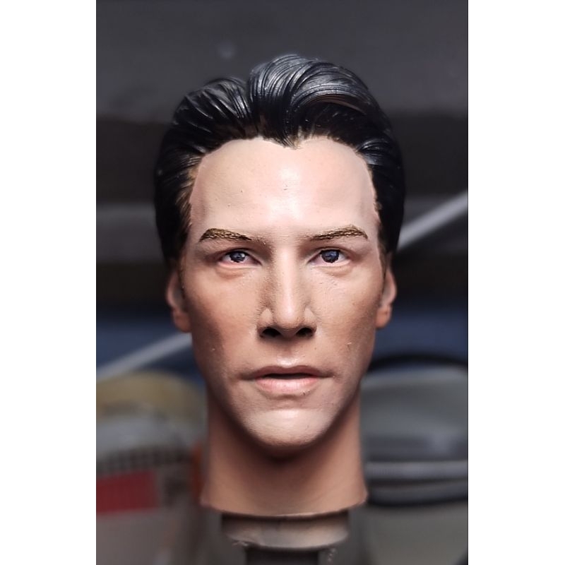 Miniature 1/6 Scale Painted/Unpainted Head Sculpt Keanu Reeves ...