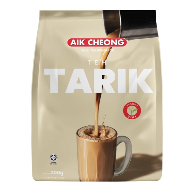 Aik Cheong 2 In 1 Empty Tarik Tea (12s x 25g) | Shopee Singapore