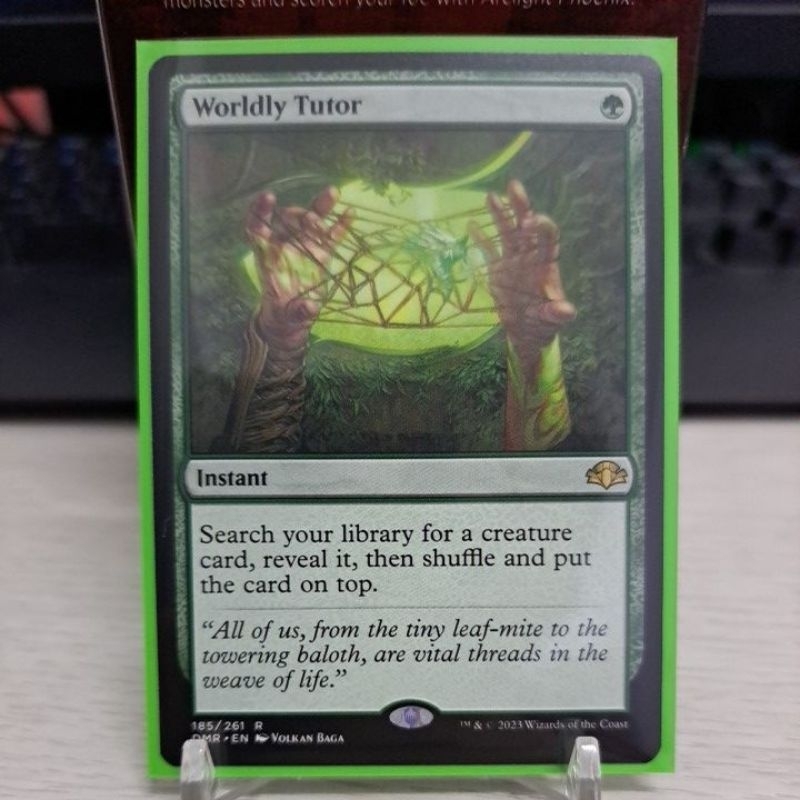 MTG Worldly Tutor (DMR) | Shopee Singapore