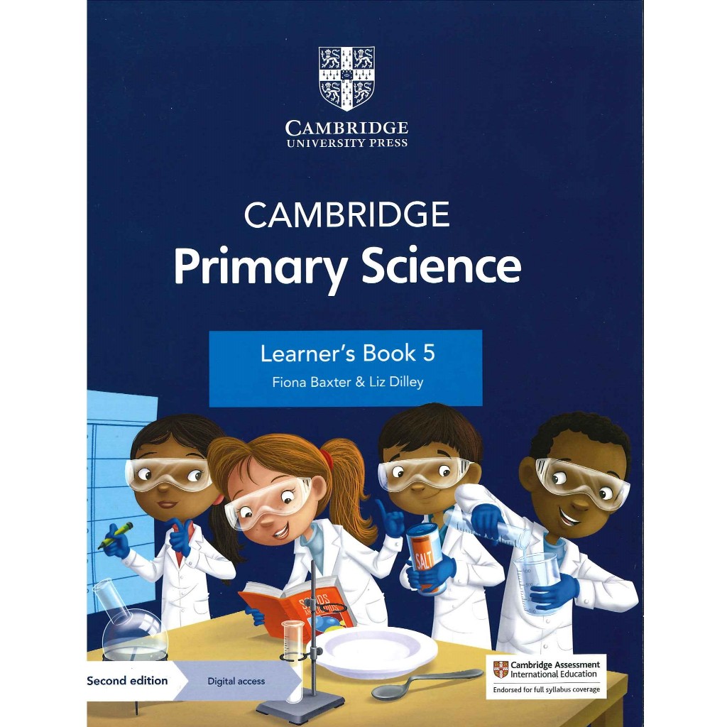 CAMBRIDGE PRIMARY SCIENCE LEARNER'S BOOK 5 (SECOND EDITION) | Shopee ...