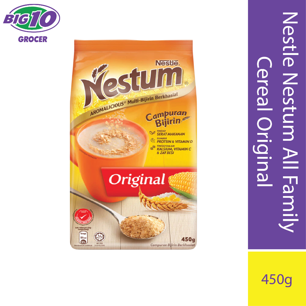 Nestle Nestum All Family Cereal / Bijirin 450g | Shopee Singapore