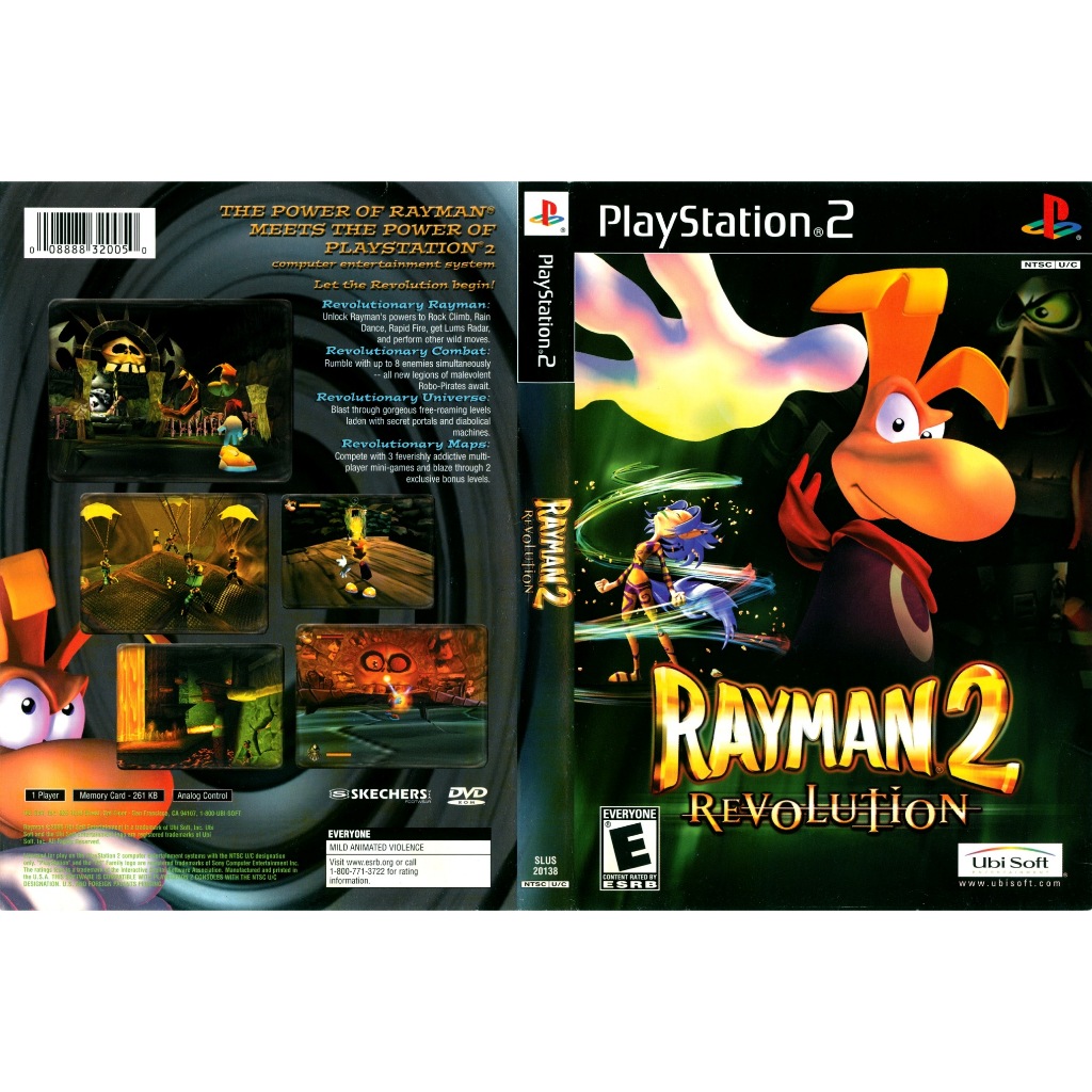 PS2 DVD Games Rayman 2 - Revolution | Shopee Singapore