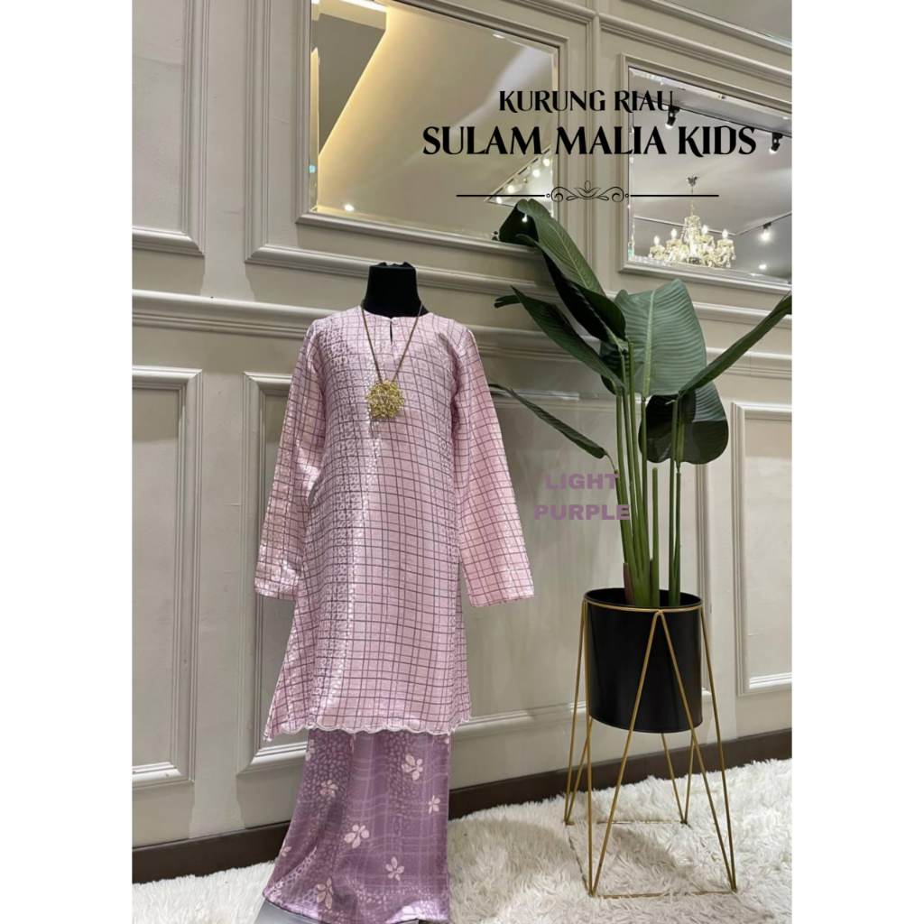 Malia KIDS EMBROIDERED RIAU BRACKET - SEDONDON MOTHER CHILD (RAYA ...