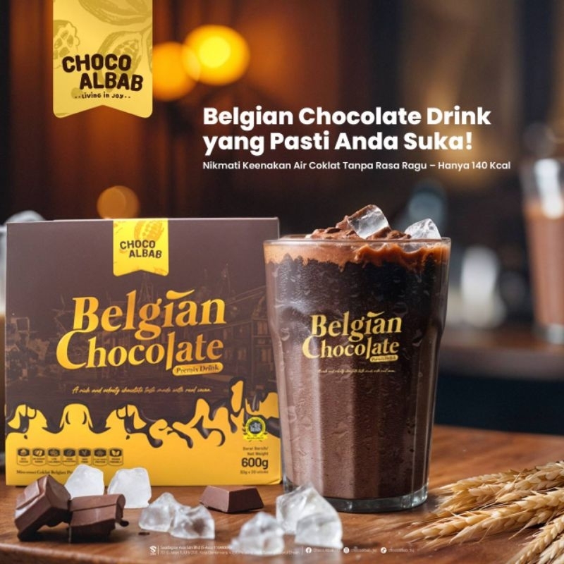 Belgian Chocolate Drink Box (20 sachets) | Shopee Singapore