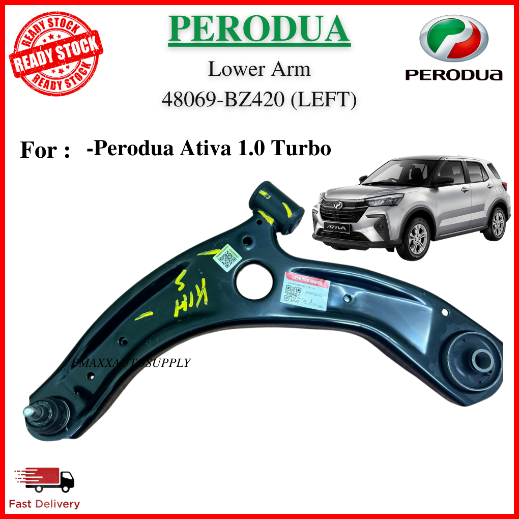 PERODUA FRONT LOWER ARM WITH BUSH /PERODUA ATIVA 1.0 TURBO 2021 /48068 ...