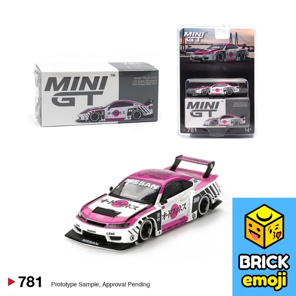 Mini GT 781 Nissan LB-Super Silhouette S15 SILVIA Auto Finesse SEMA ...