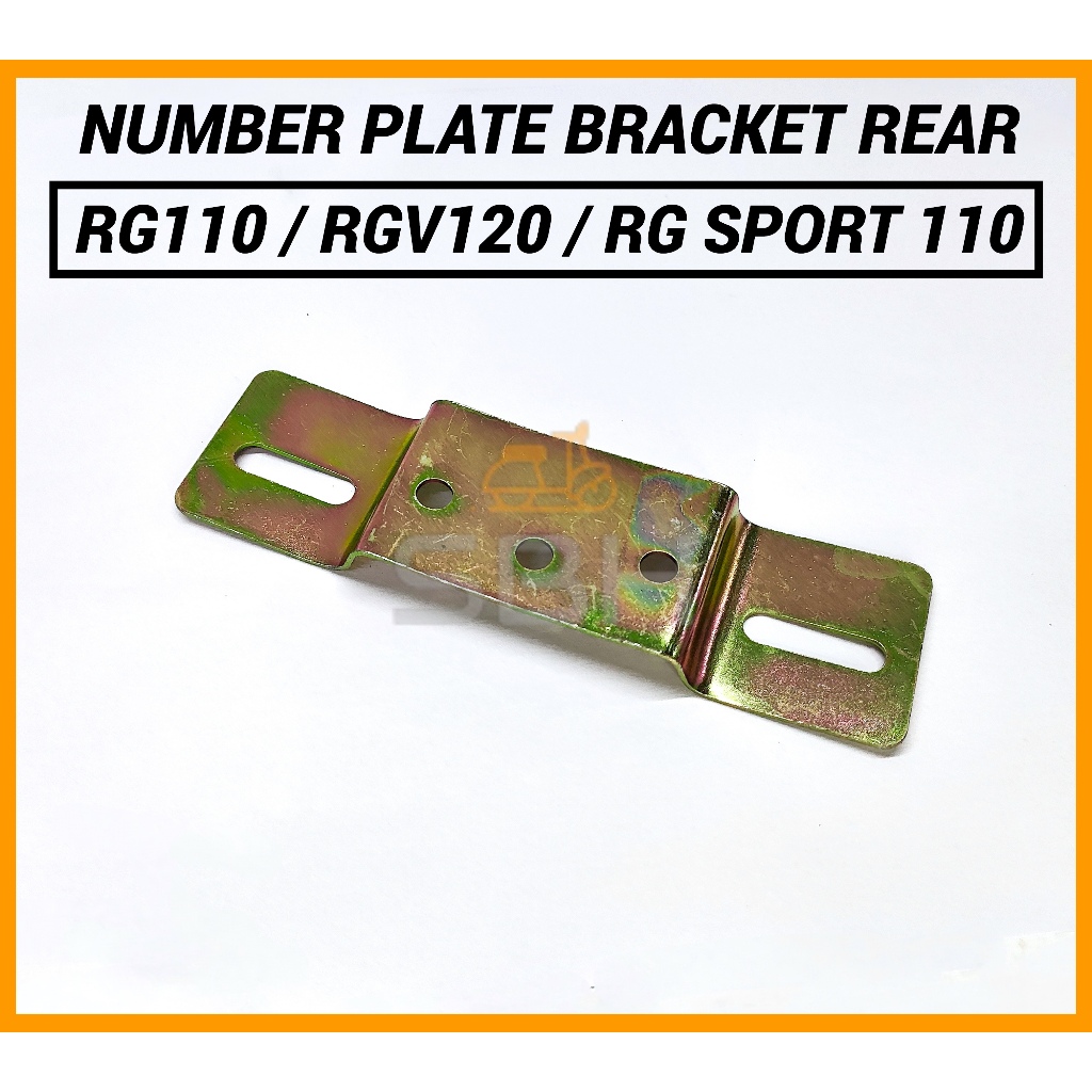 RG110 RGV120 RG SPORT REAR NUMBER PLATE BRACKET BELAKANG NUMBER NOMBOR ...