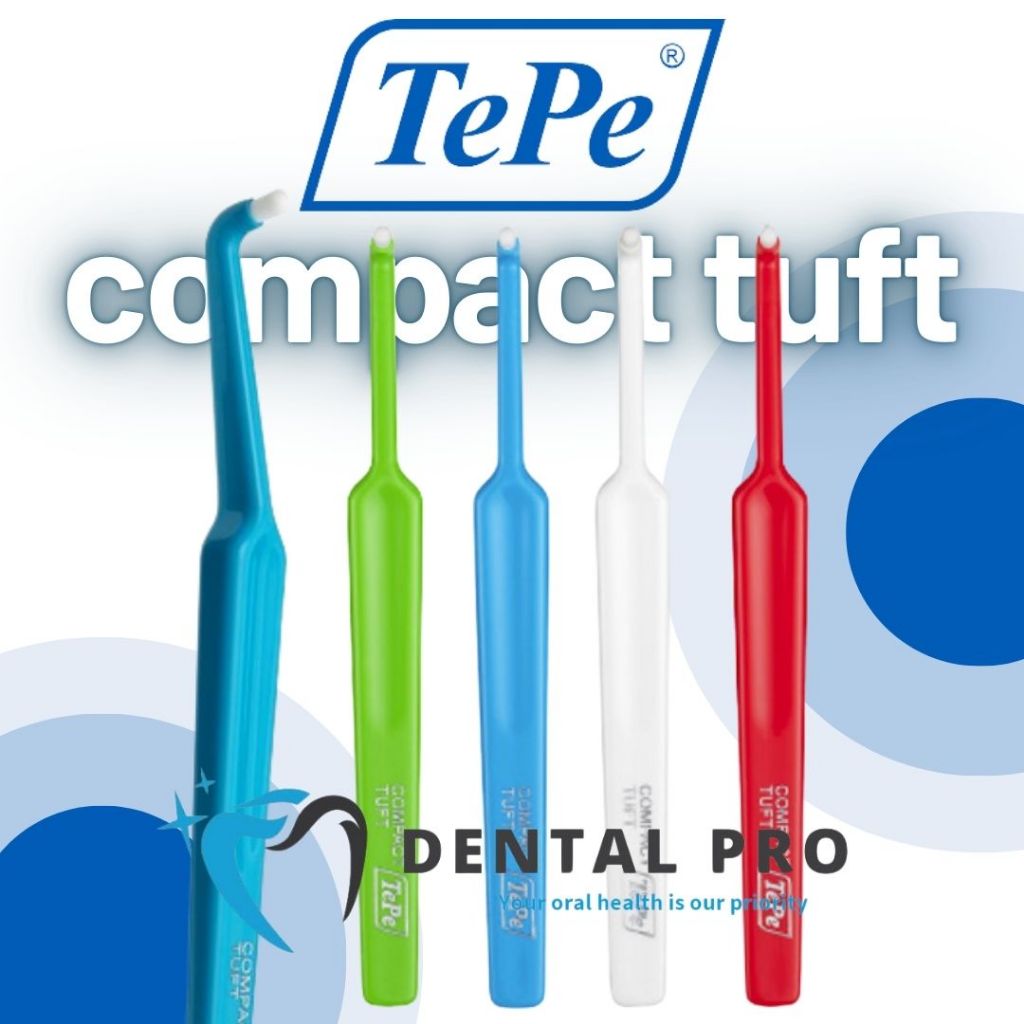 Tepe Compact Tuft single tufted Special soft toothbrush for braces ...