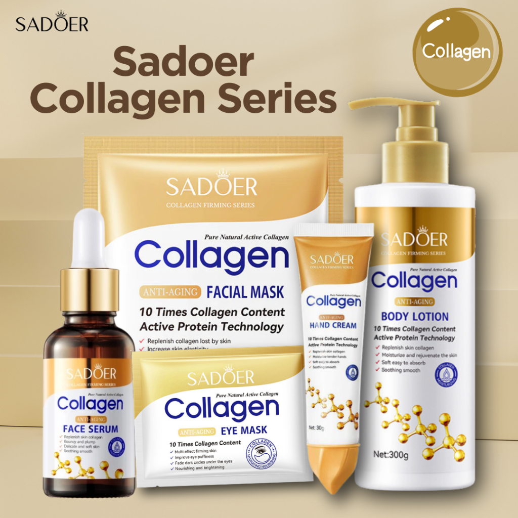 SADOER Collagen Anti-Aging Skincare Series (Face/Body Series) | Shopee ...