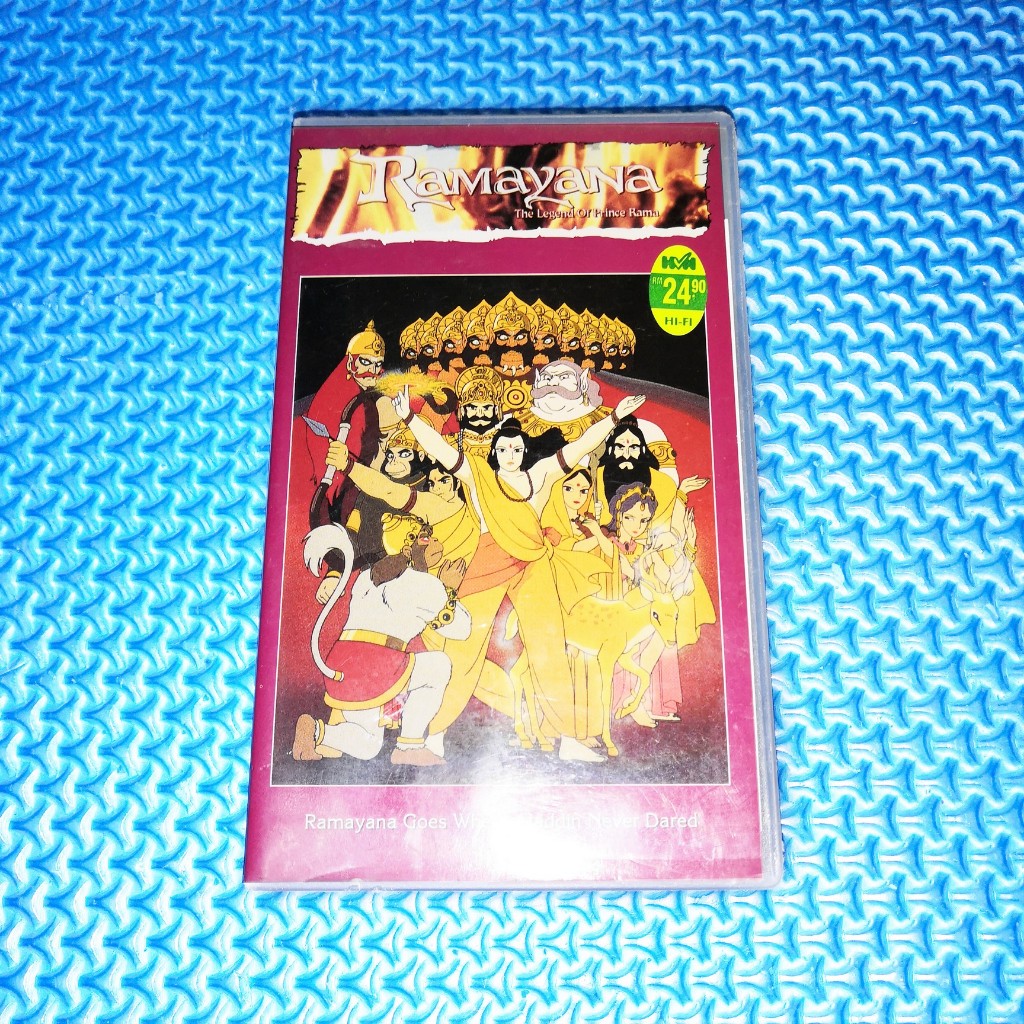 Ramayana: The Legend Of Prince Rama VHS Video Tape | Shopee Singapore