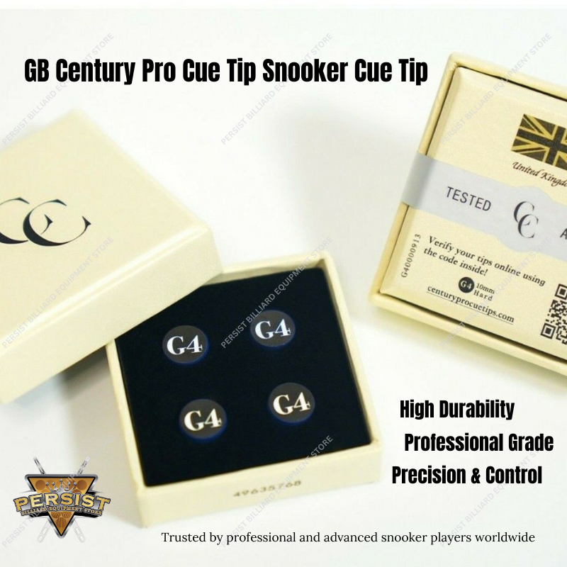 UK Imported GB Century Pro Cue Tip Snooker Cue Tip | Shopee Singapore