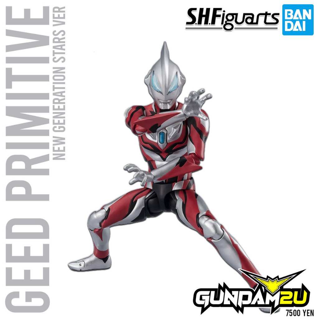 BANDAI SHF Ultraman GEED Primitive New Generation STARS Ver - Action ...