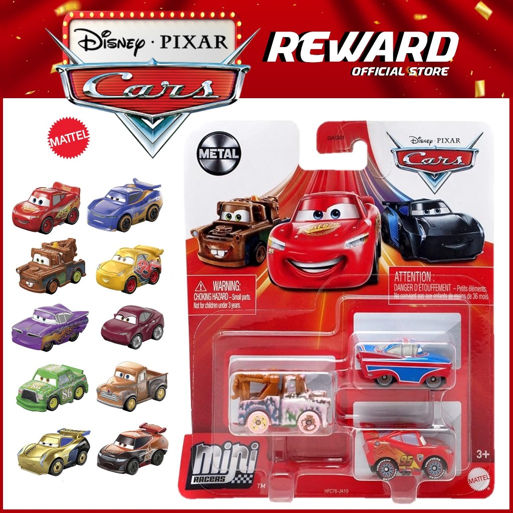 Mattel DISNEY PIXAR CARS MINI RACERS / Toy / Diecast | Shopee Singapore