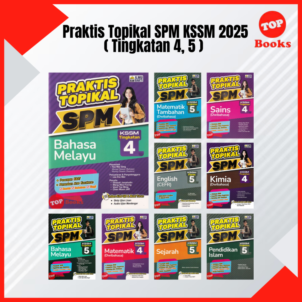 [TOPBOOKS Ilmu Bakti] Training Book: Practical Topical SPM Form 4, 5 ...