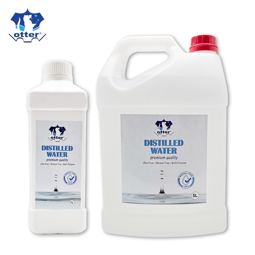 OTTER Distilled Water 1L/5L | Shopee Singapore