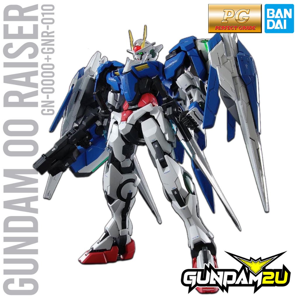 BANDAI PG 1/100 Gundam 00 Raiser - Plastic Model Kit Perfect Grade ...