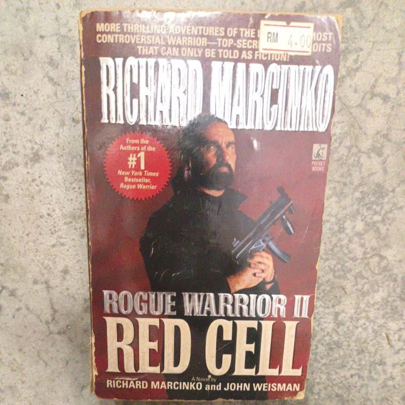 English Preloved Novel Rogue Warrior II Red Cell by Richard Marcinko ...
