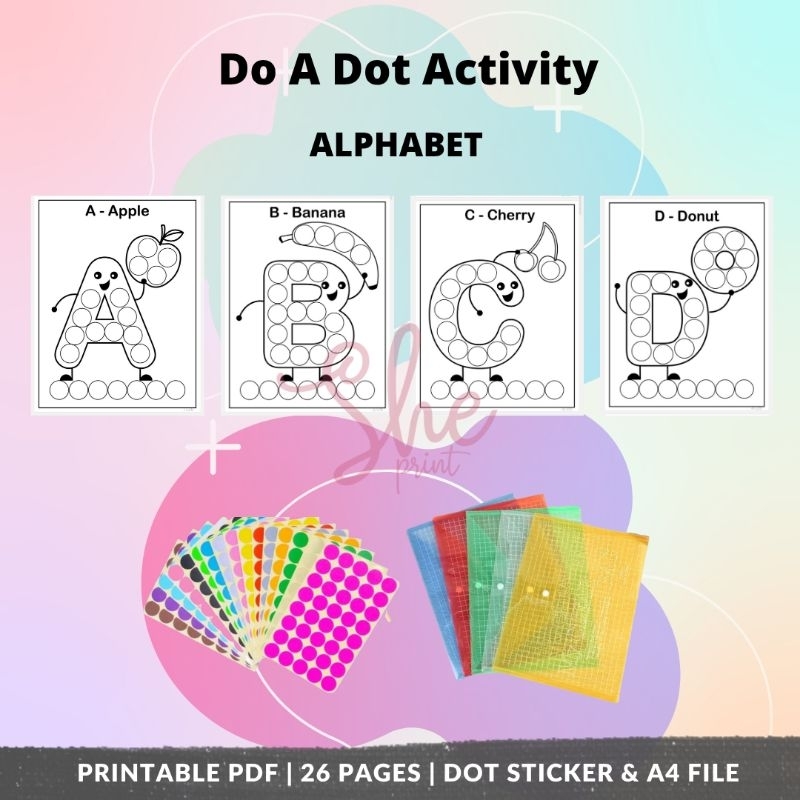 PRINTABLE DO A DOT ALPHABET (A-Z) WORKSHEET ACTIVITY FOR KIDS ...