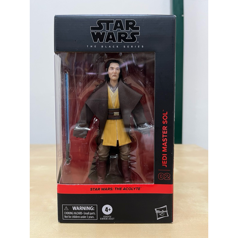 Star Wars Jedi Master Sol : The Acolyte The Black Series 6 Inch Action ...