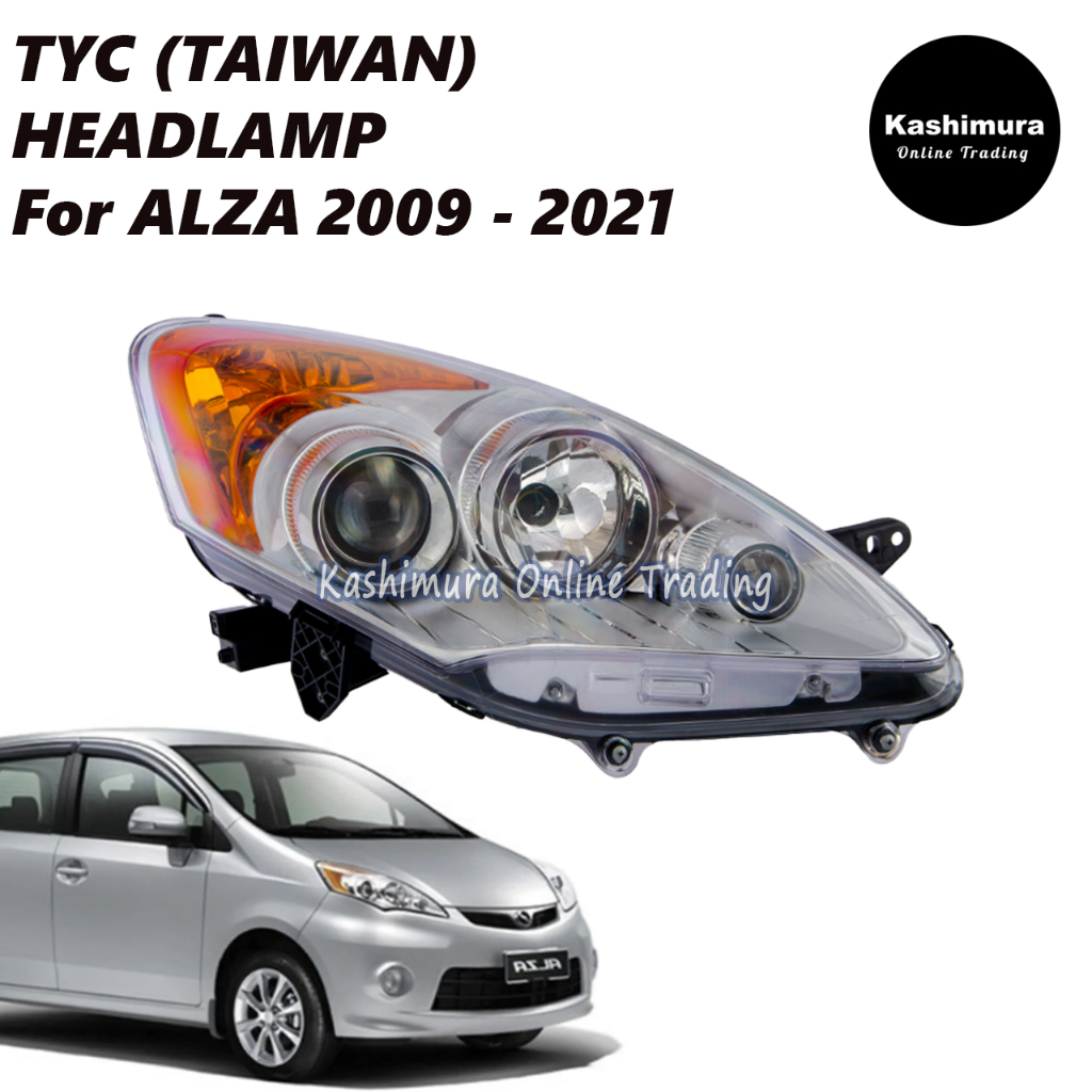 PERODUA ALZA 2009 2014 2021 HEADLAMP HEADLAMP HEADLAMP BIG LAMP TYC ...