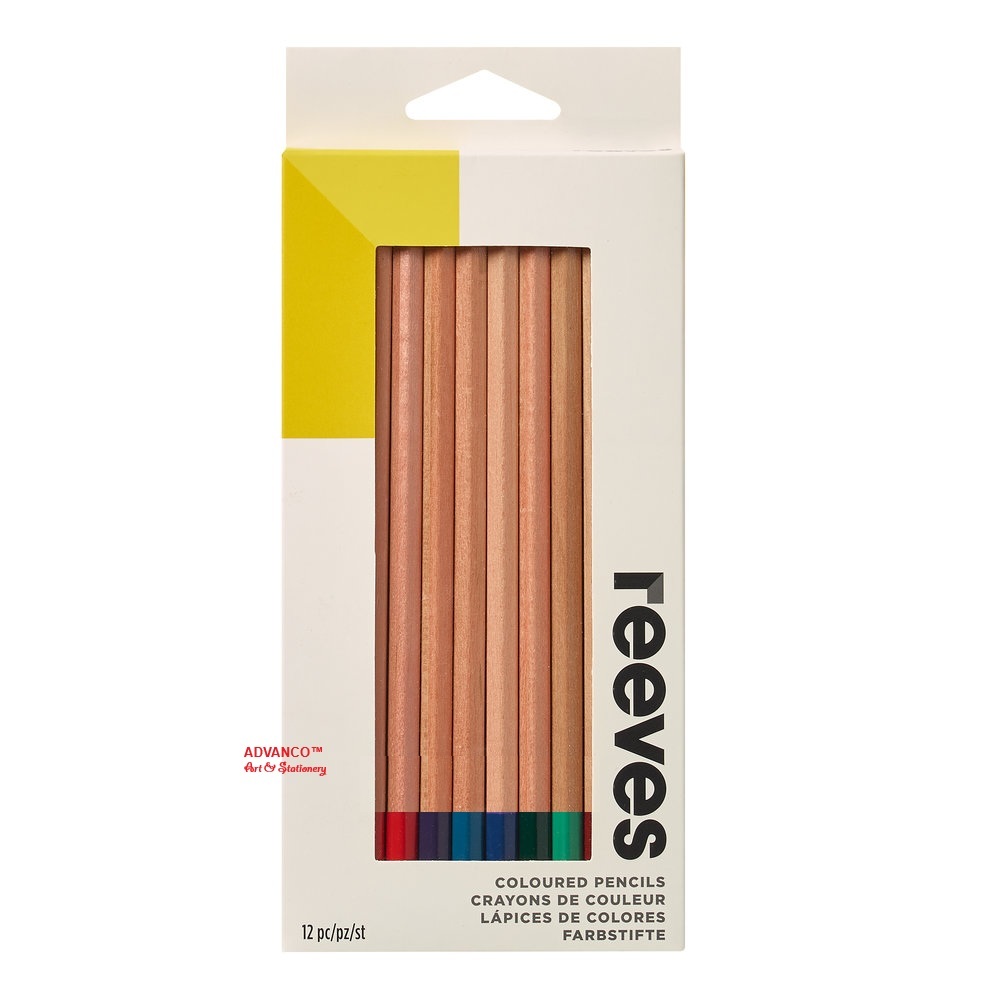 REEVES COLOURED PENCILS 12PCS PER PACK | Shopee Singapore