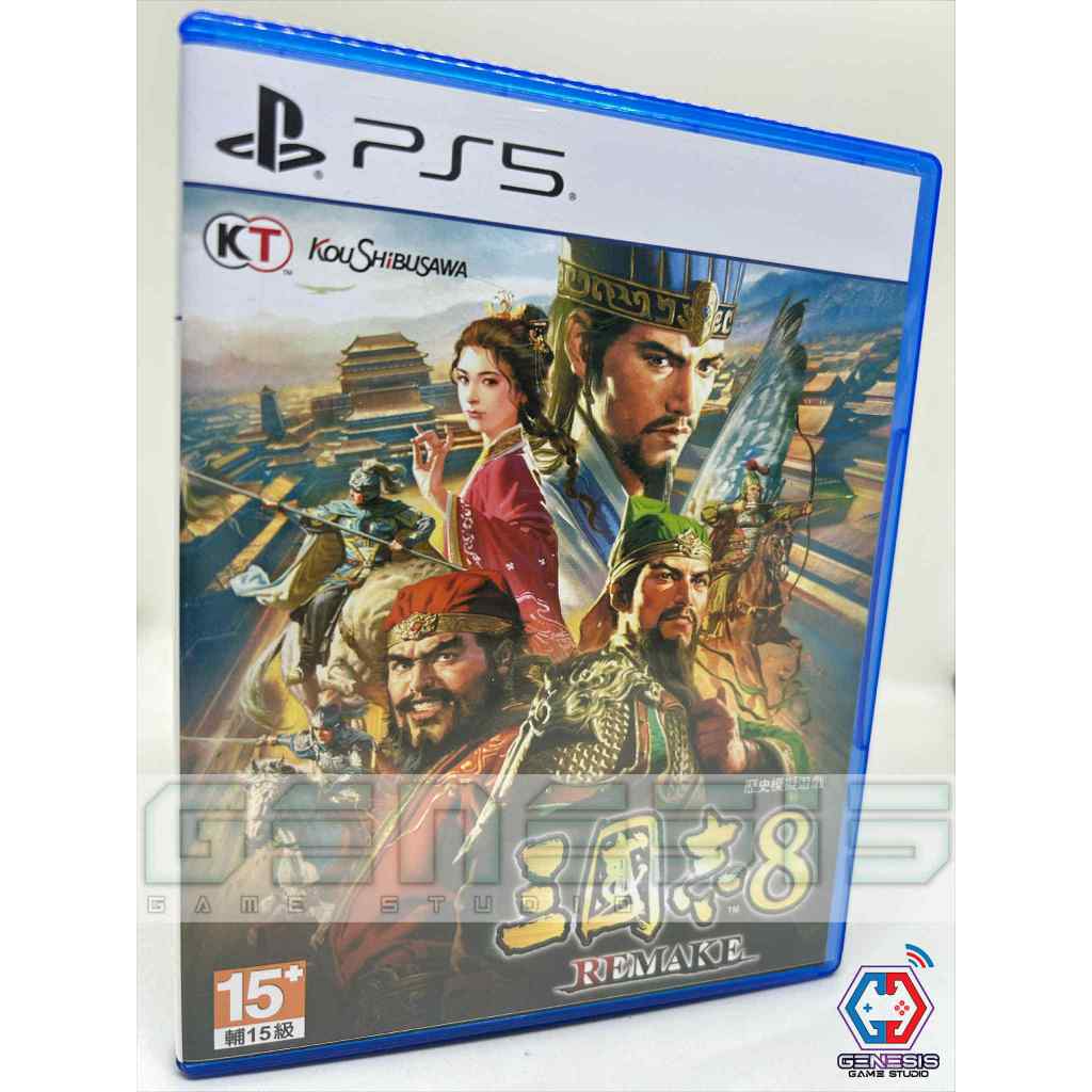 [USED R3/Chinese] PS5 Three Kingdoms 8 Remake-Physical CD | Shopee ...