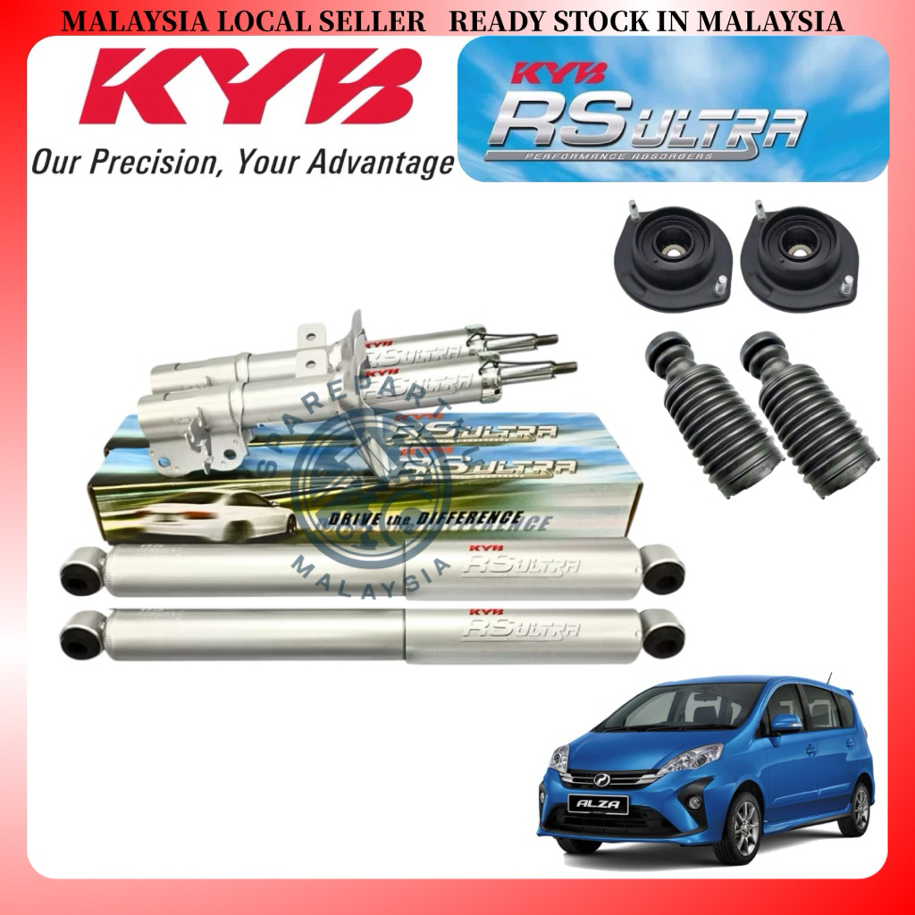 KYB RS ULTRA PERODUA ALZA (2009-2021) ABSORBER + ABSORBER MOUNTING ...