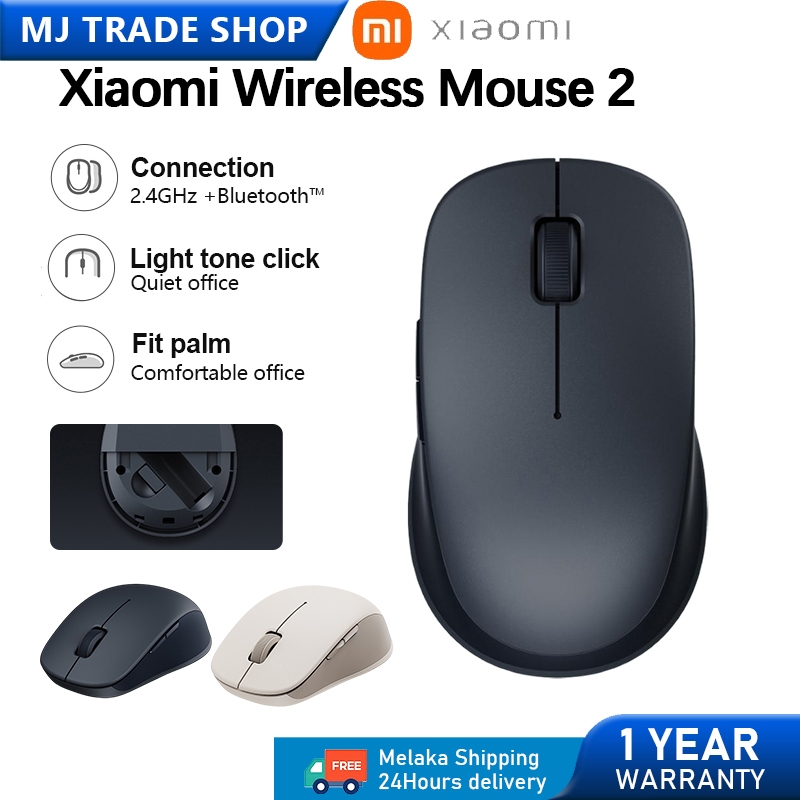 Xiaomi Mouse Wireless Bluetooth Mouse 2.4GHz Non-slip Mouse For Android ...