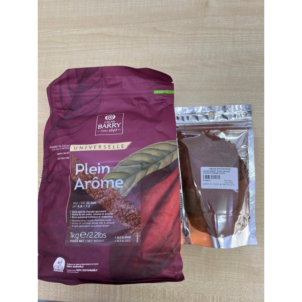 Callebaut Cacao Barry 100% Pure Cocoa Powder Extra Brute | Plein Arome ...