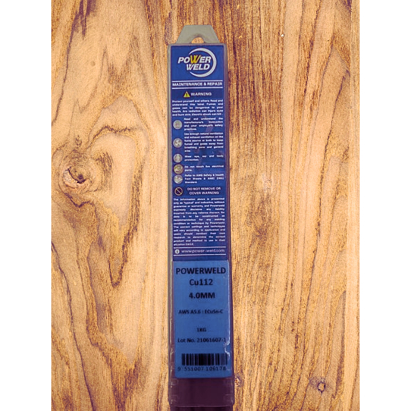 POWERWELD CU112 Copper Alloy Welding Electrode 4.0MM (1KG) | Shopee ...