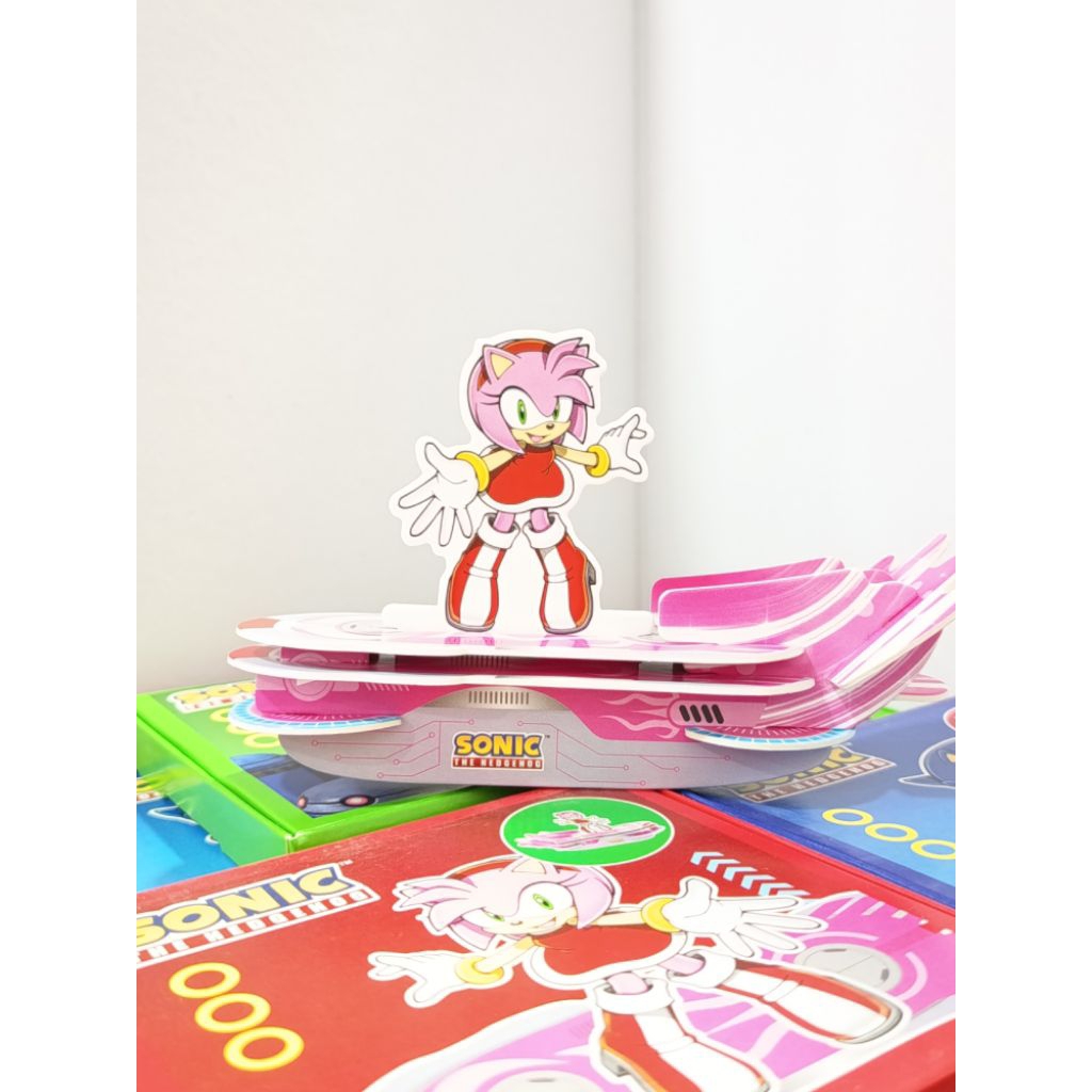 Sonic 3D Papercraft Model DIY Toy 3D纸模型 DIY玩具 | Shopee Singapore