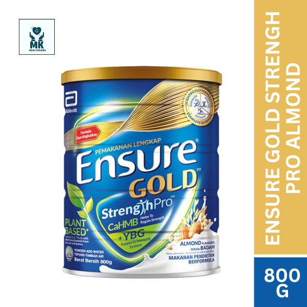 ENSURE GOLD STRENGH PRO ALMOND 800g | Shopee Singapore