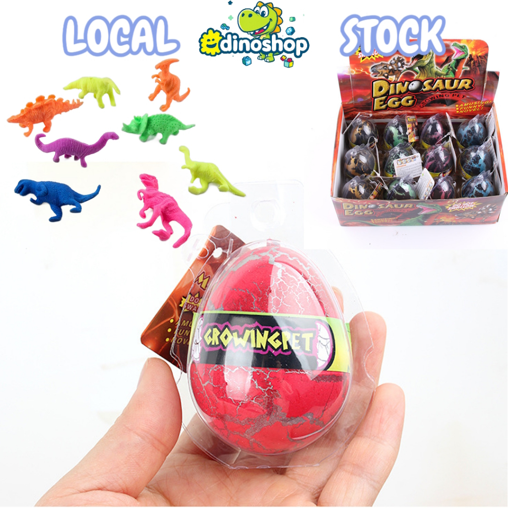 5X7CM Water Growing Dinosaur Hatching Egg Party Door Telur Dinosaur ...
