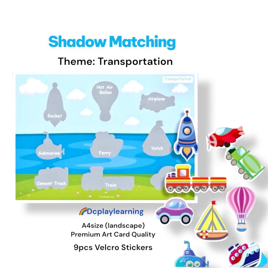 [New]Montessori Early Learning Busy Book Matching Activity ...